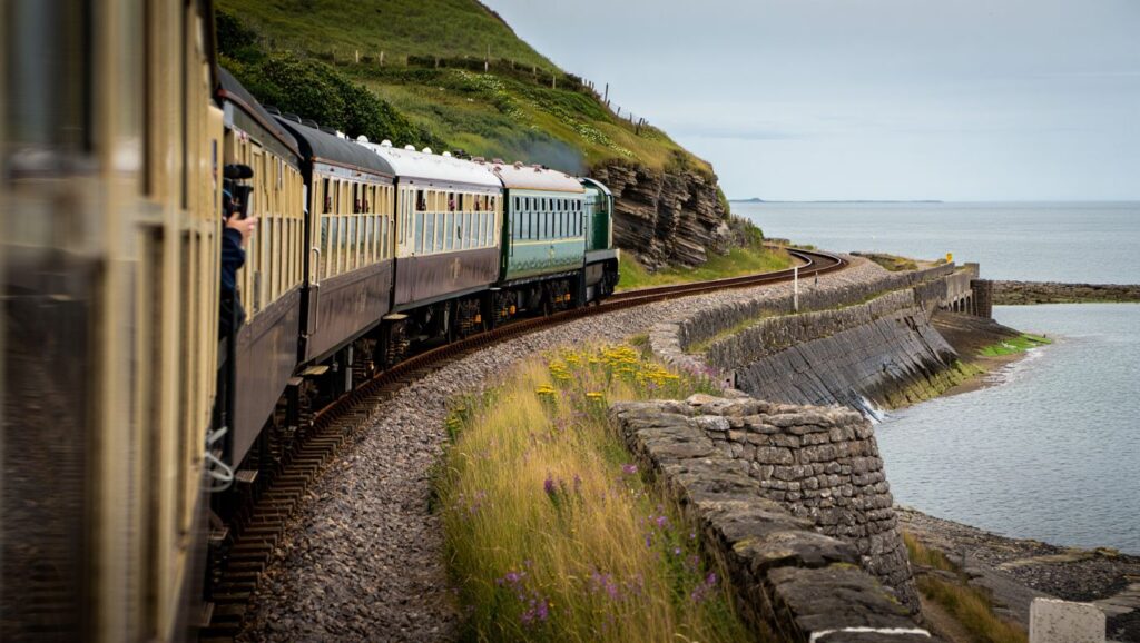 Calmer than a motorway and prettier than the Bergen line this Antrim ...